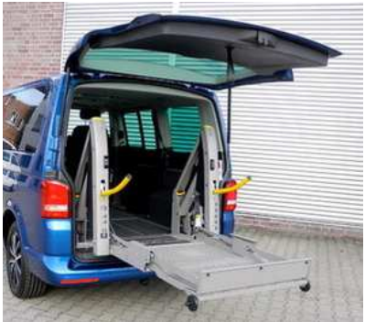 Volkswagen Multivan handicap amenagement TPMR | DIJEAU